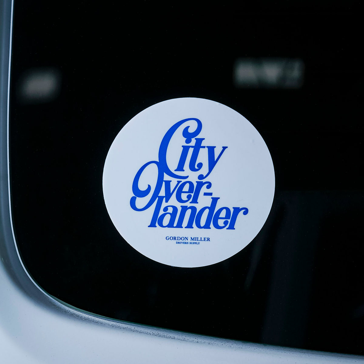 ステッカー City Overlander – GORDON MILLER